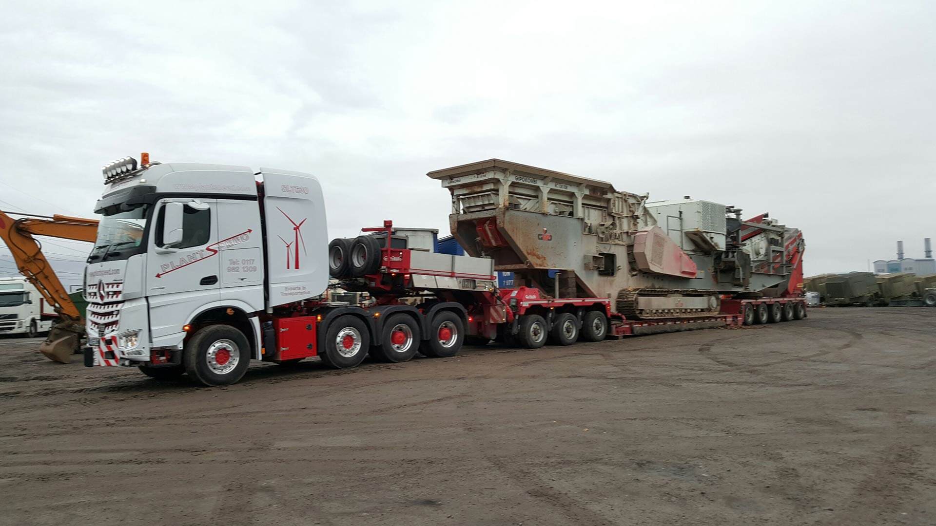 New 3+5 Nooteboom Trailer - Plant Speed